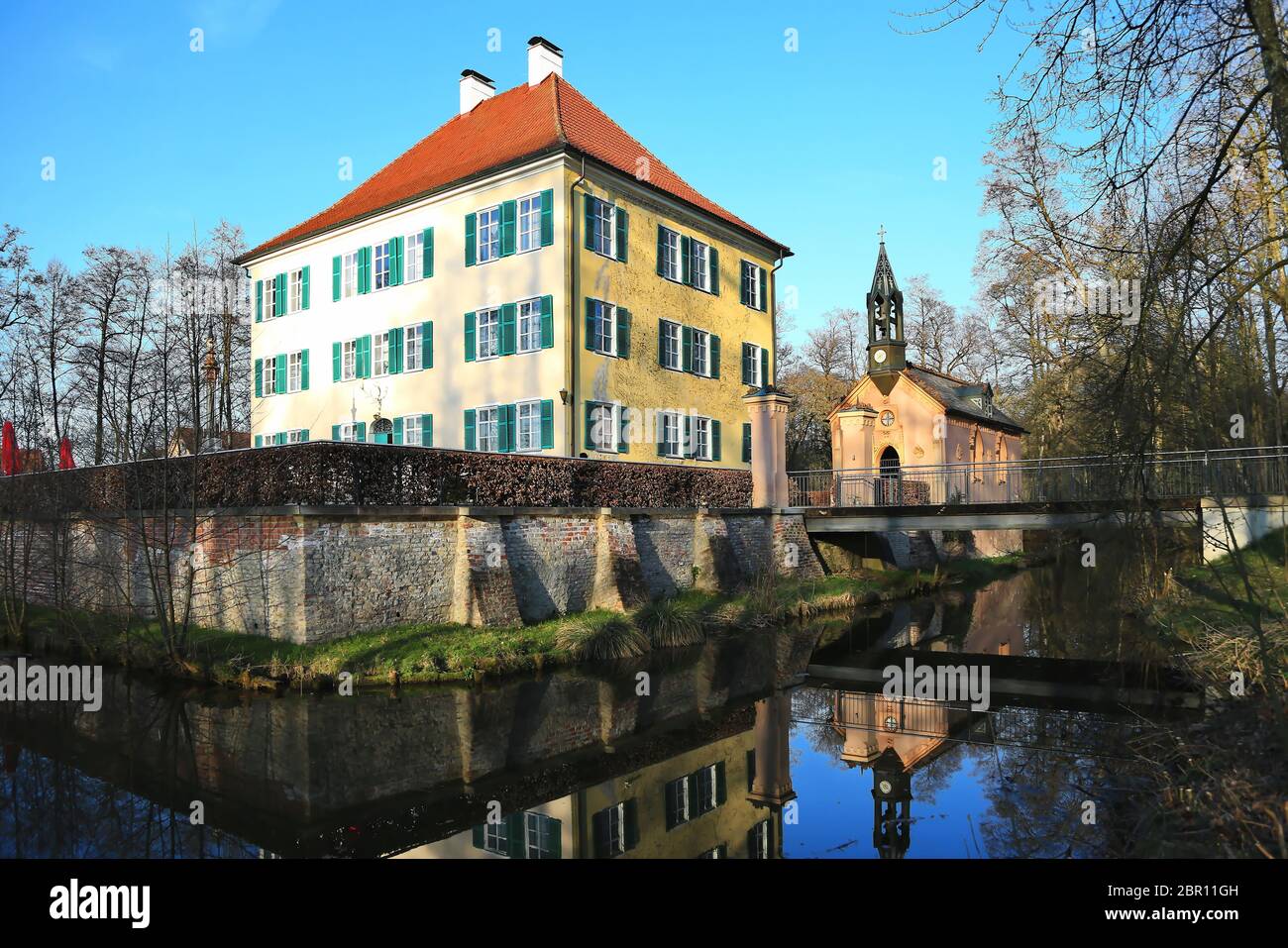 Sisi Castle in Unterwittelsbach, Germany Stock Photo - Alamy