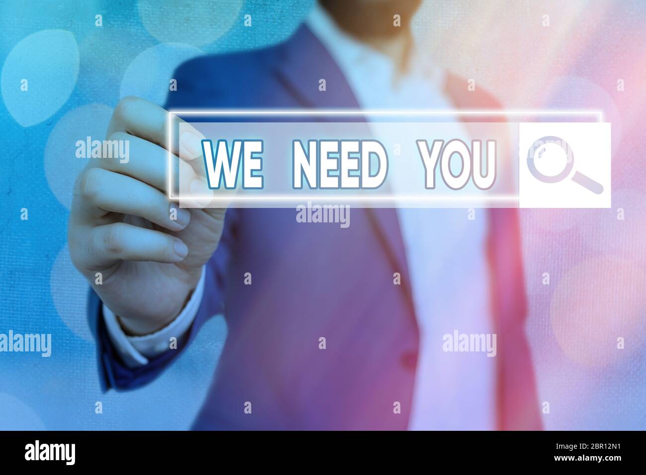 Word writing text We Need You. Business photo showcasing to fulfill the ...