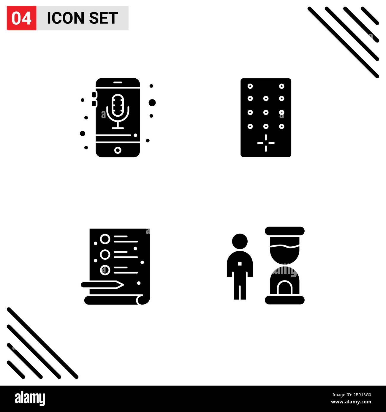 Recording process Stock Vector Images - Alamy