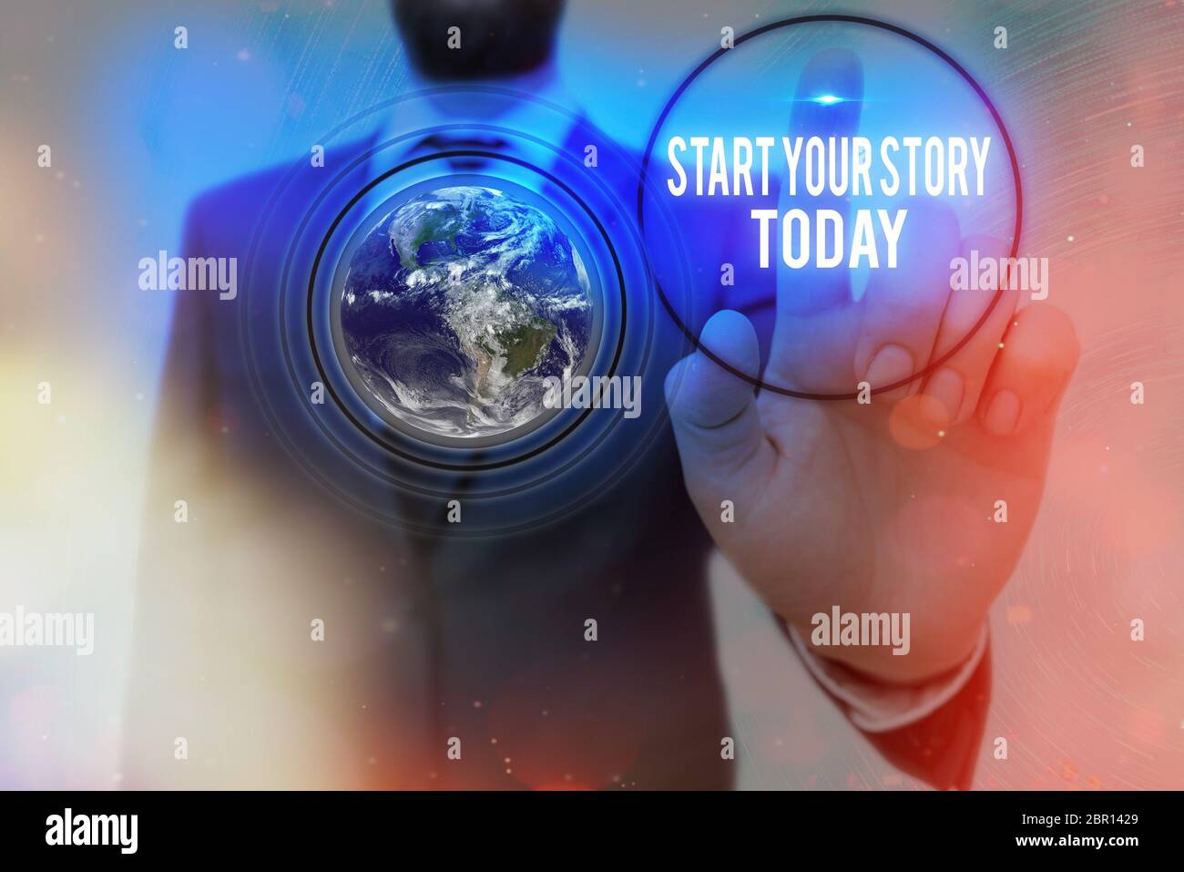 Writing note showing Start Your Story Today. Business concept for work ...