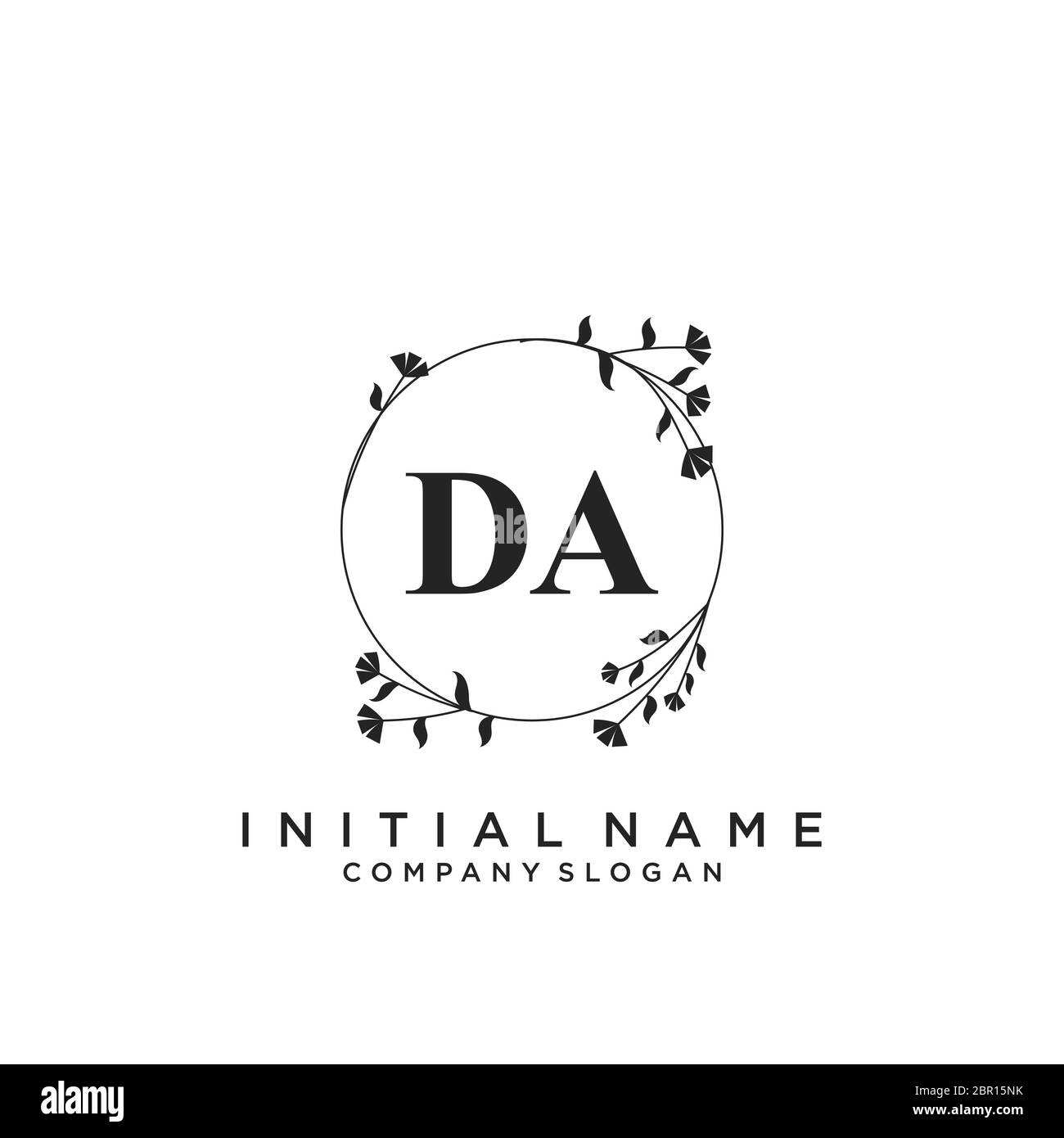 Da initials logo Cut Out Stock Images & Pictures - Alamy