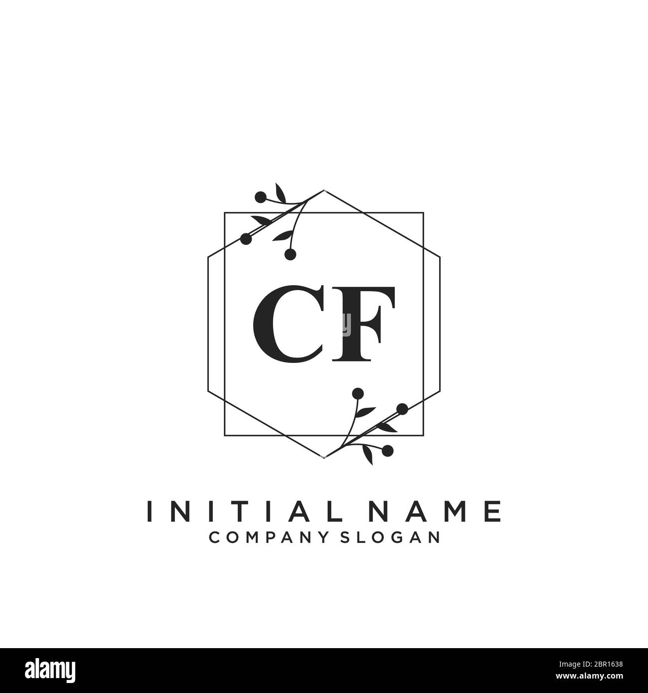 Initial cf hi-res stock photography and images - Alamy
