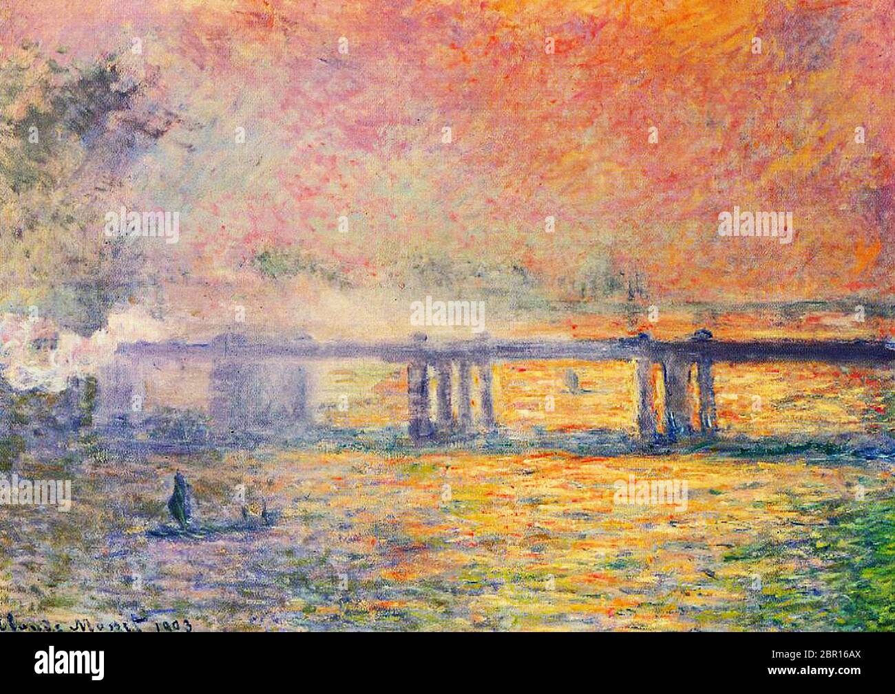 Famous Painting Of London Bridge