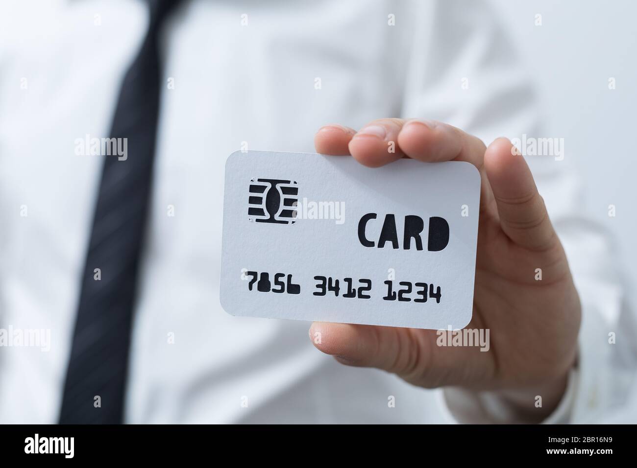 finance money - CREDIT CARD paper Stock Photo - Alamy