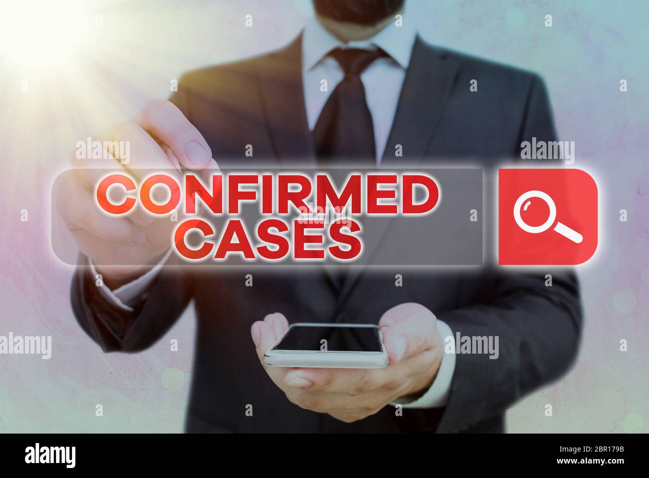 Handwriting text Confirmed Cases. Conceptual photo set of circumstances ...