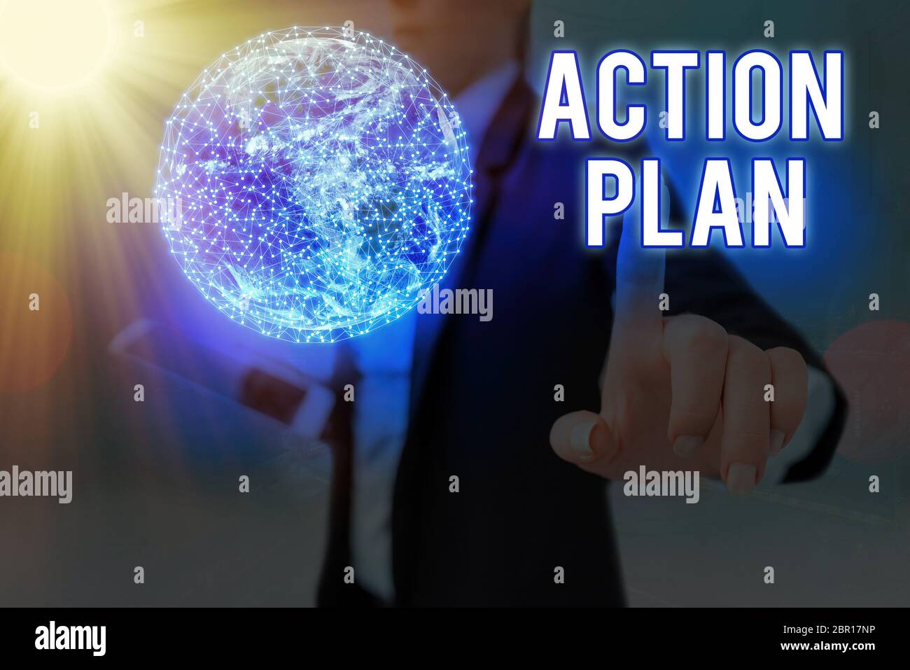 Word writing text Action Plan. Business photo showcasing detailed plan ...