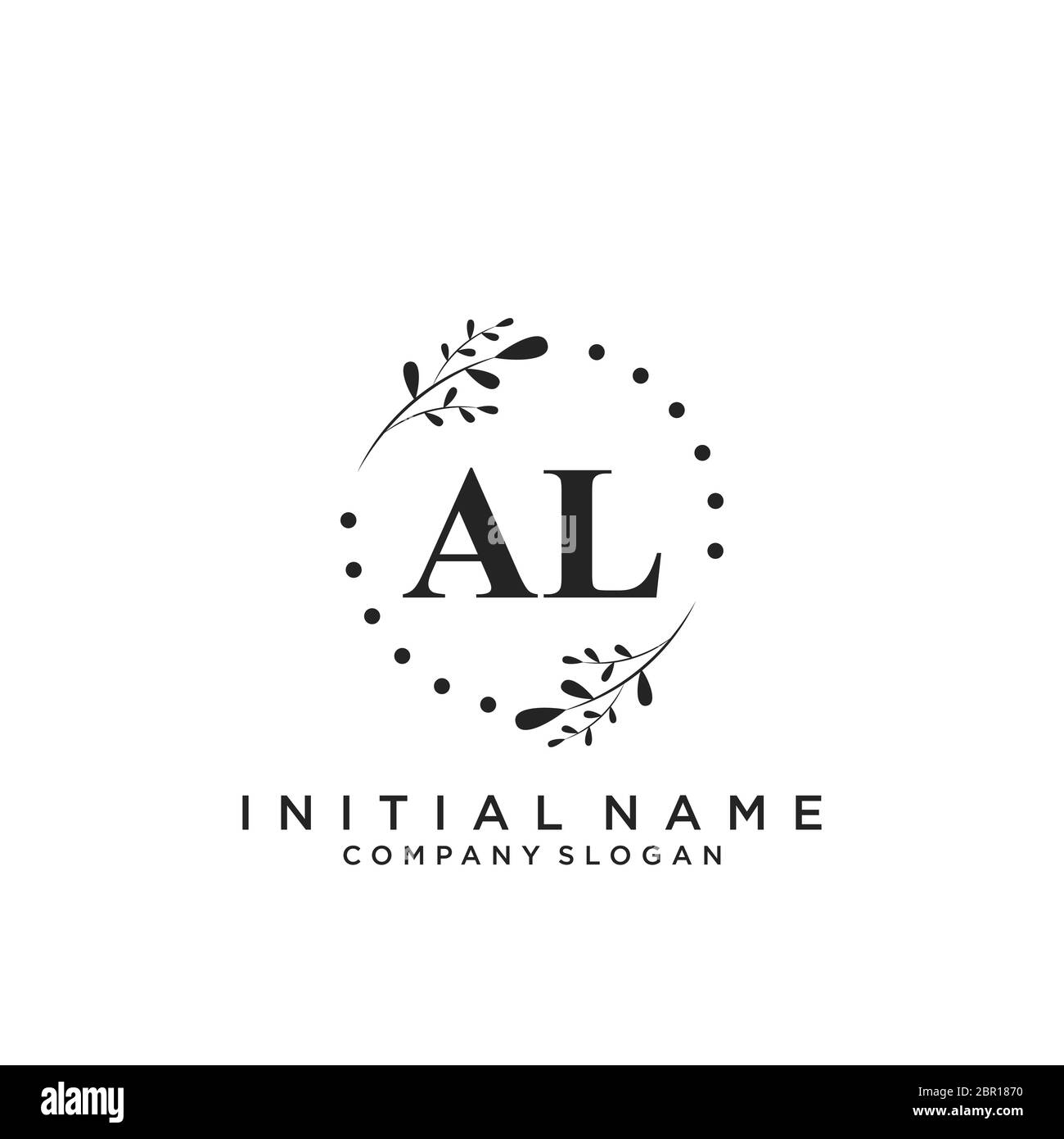 Al initials Stock Vector Images - Alamy