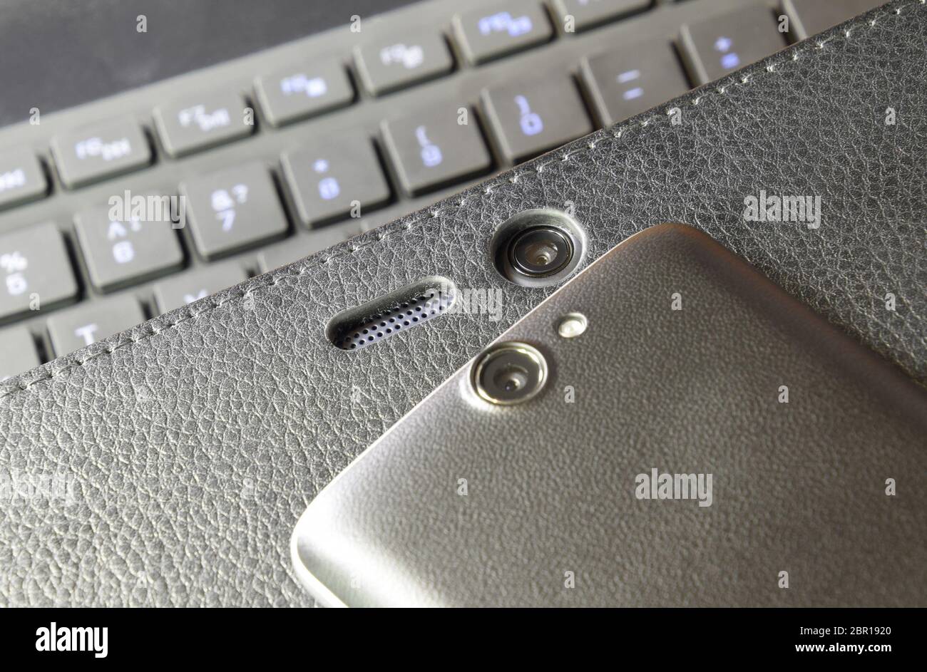 Cellphone Digital Camera. Smartphone Camera Lens Closeup Stock Photo ...