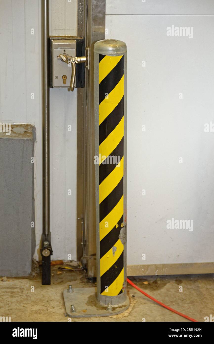 Safety Column Structural Post Protection in Distribution Warehouse ...