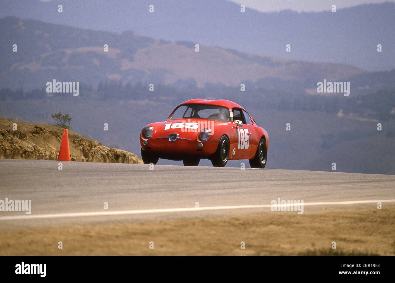 Abarth Bubble bubble at the Monterey Historic Auto races at Laguna Seca ...