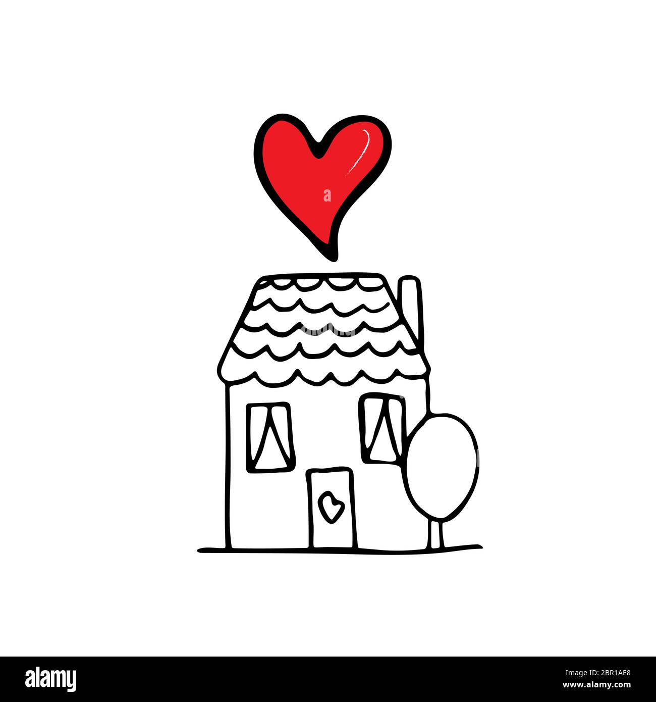 Doodle sketch style collection Stock Vector Images - Alamy