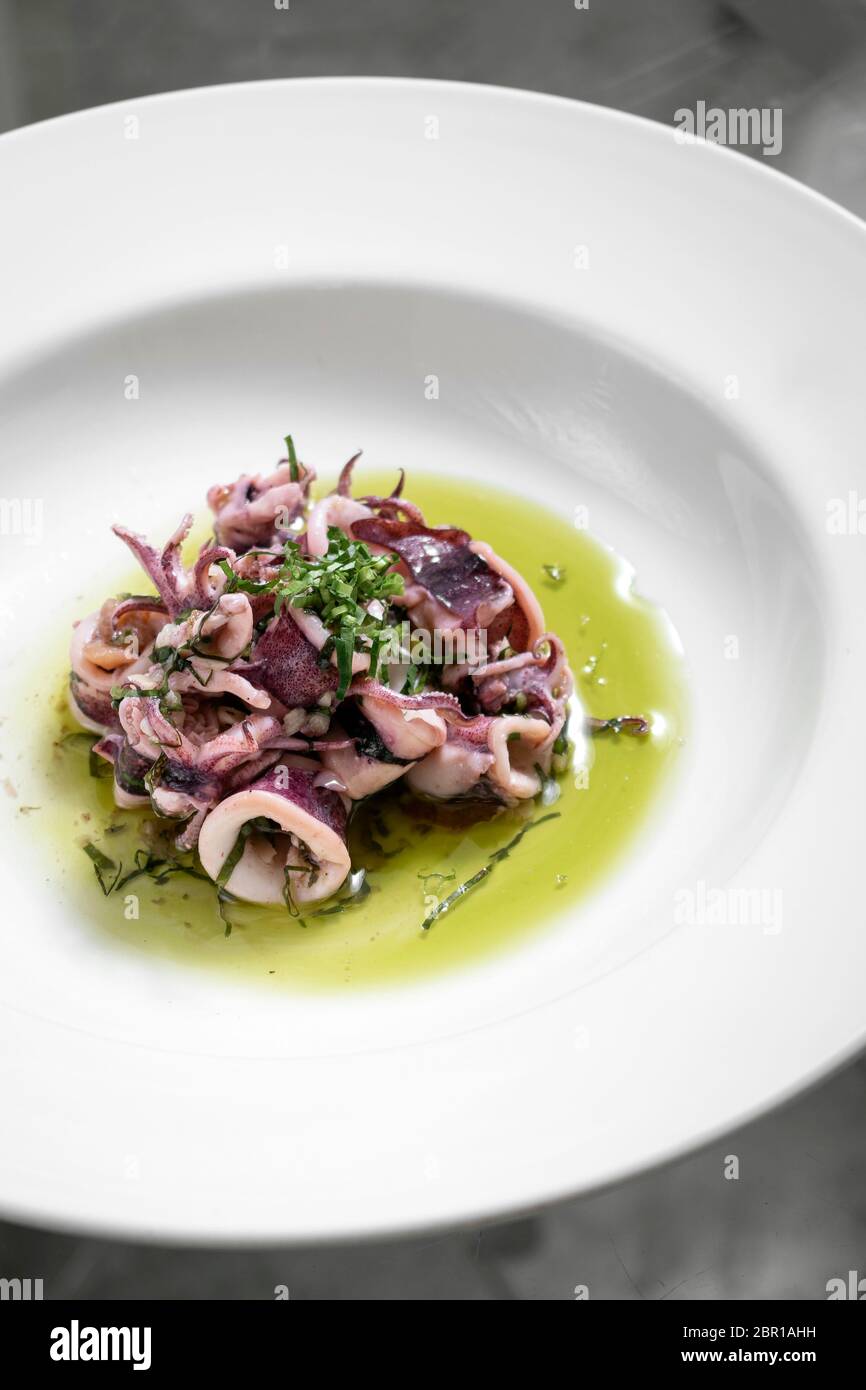 Lulas algarvia portuguese traditional Algarve fresh seafood marinated ...