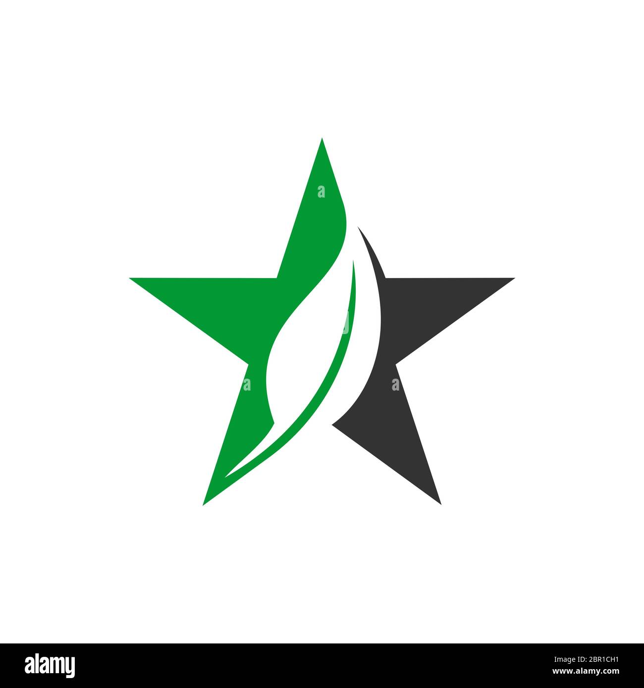Star Leaf Logo Template Illustration Design. Vector EPS 10 Stock Photo ...