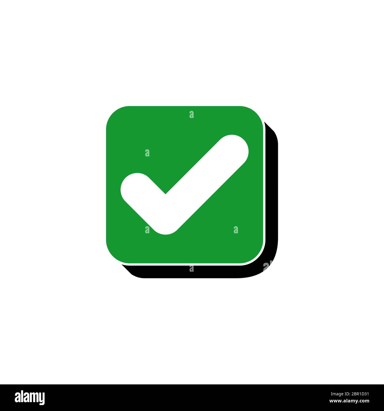 Check mark, Checklist, Tick Vector Template Illustration Design. Vector ...