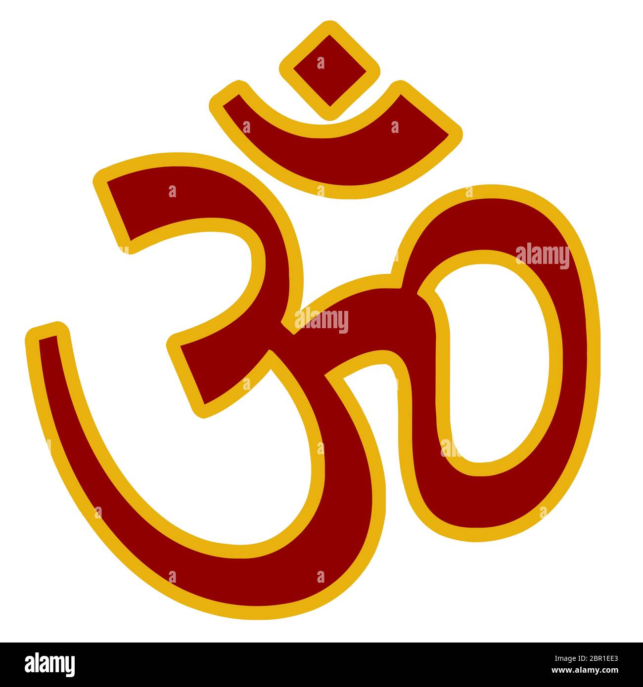 Hindu sanskrit illustration Cut Out Stock Images & Pictures - Alamy