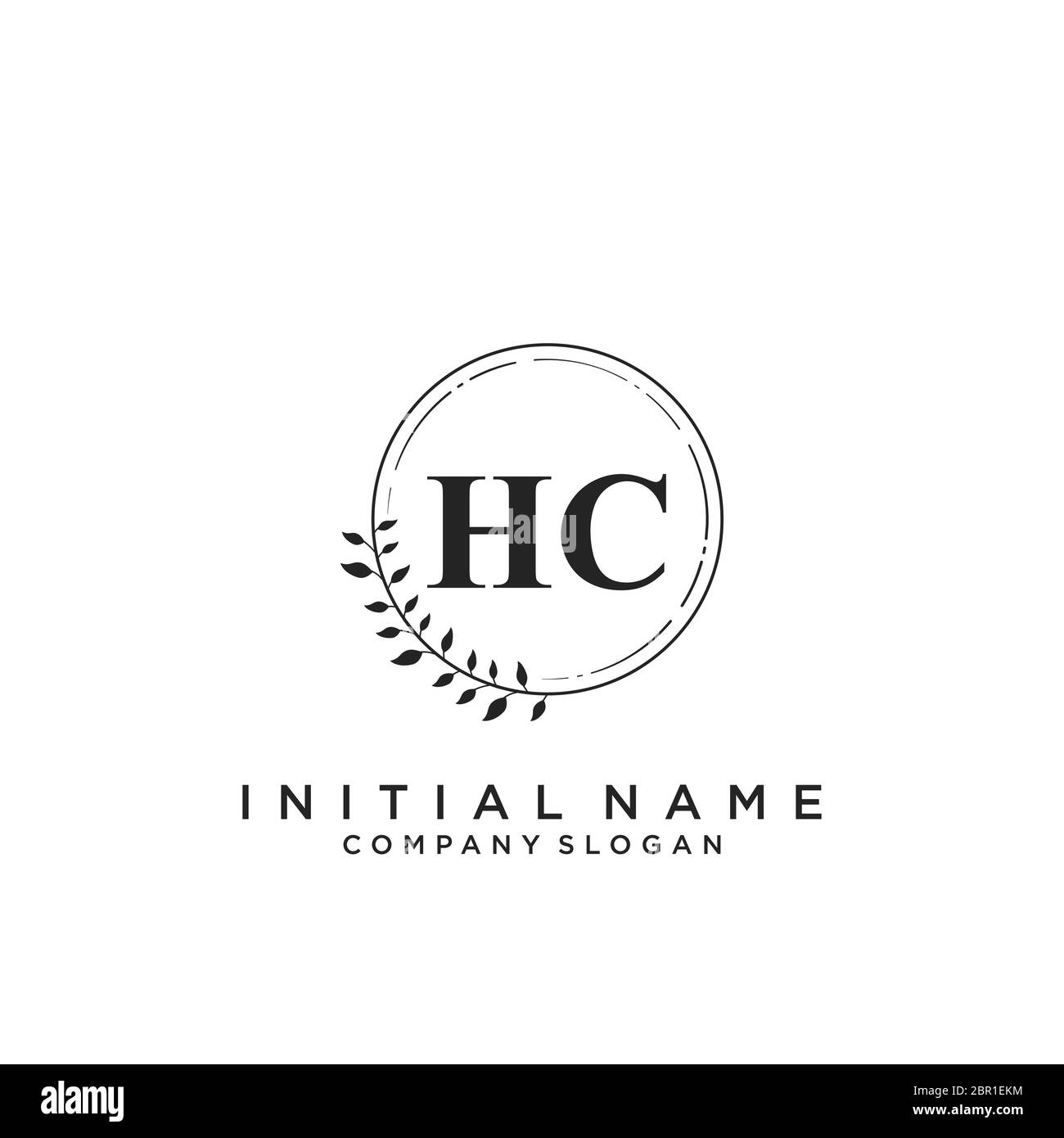 Letter hc vector vectors Stock Vector Images - Alamy