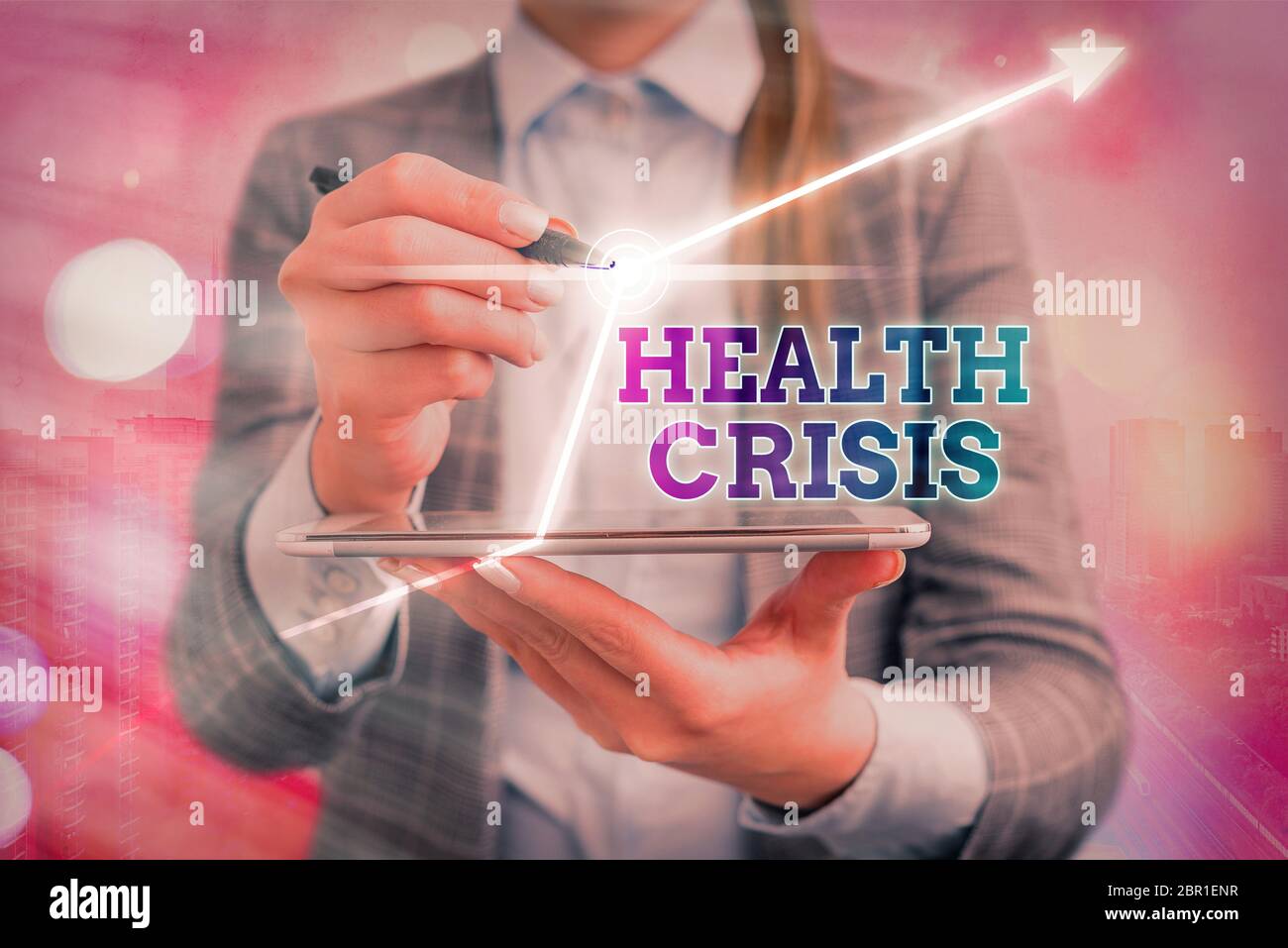 Text sign showing Health Crisis. Business photo showcasing fitness ...