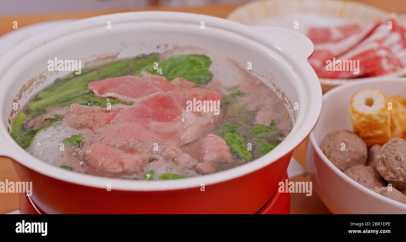 Family hotpot hi-res stock photography and images - Alamy