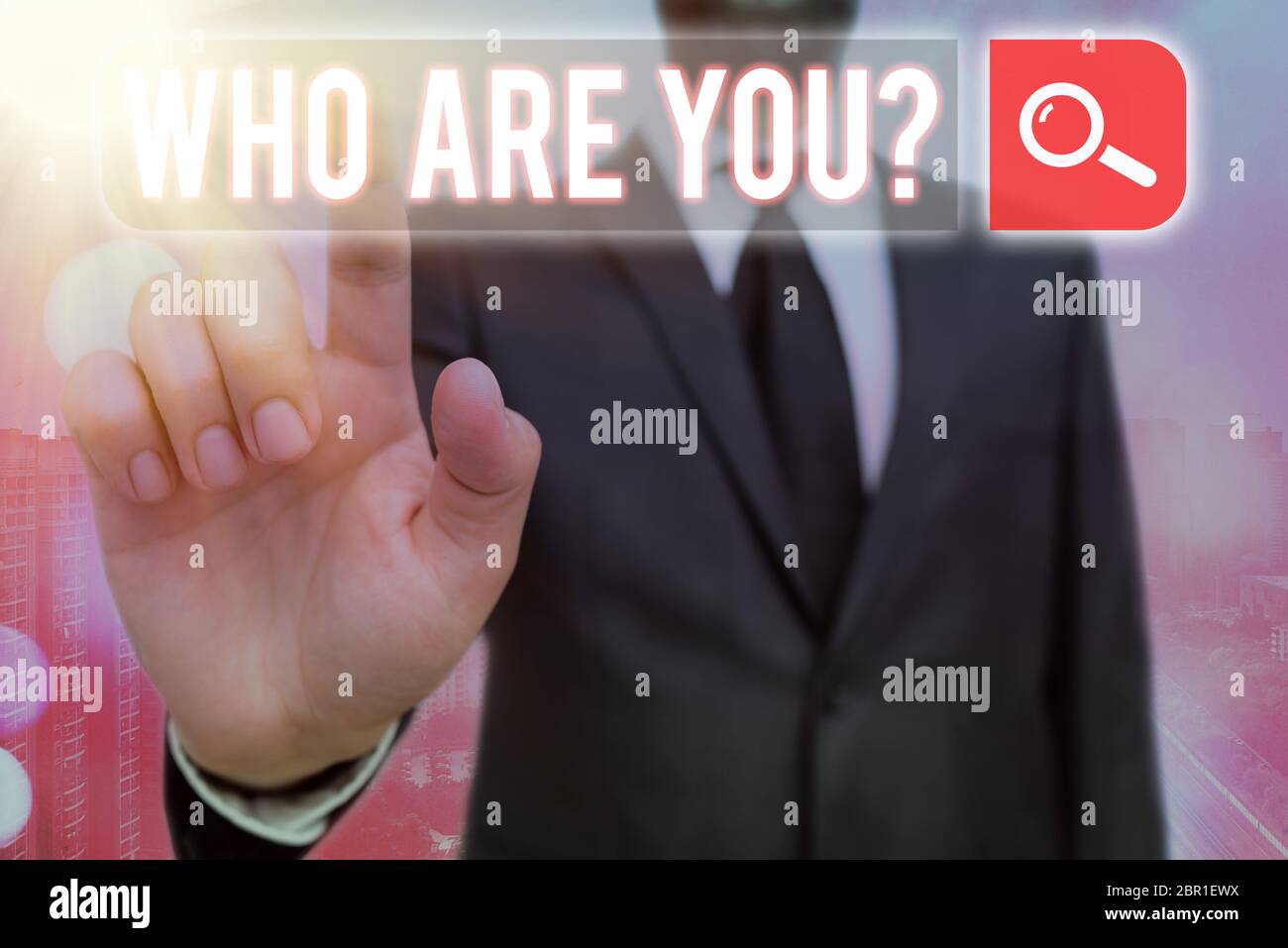 Handwriting text Who Are You Question. Conceptual photo asking an ...