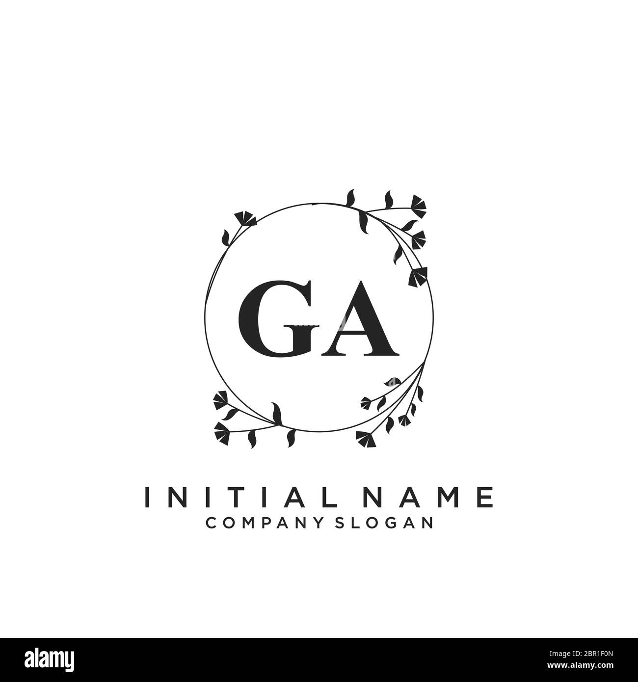 Letter ga vector vectors Stock Vector Images - Alamy