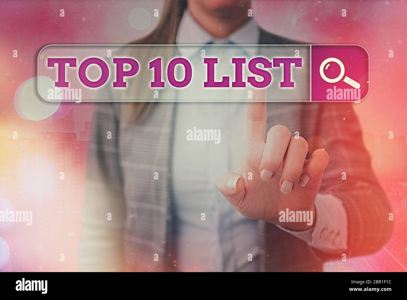 Conceptual hand writing showing Top 10 List. Concept meaning the ten ...