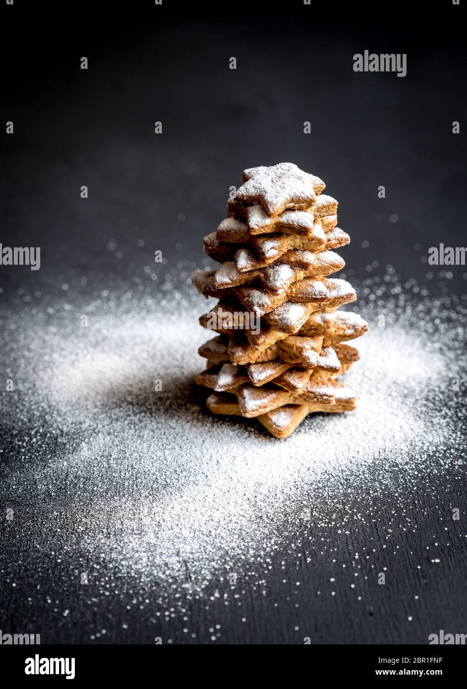 Homemade sweet Christmas tree Stock Photo - Alamy