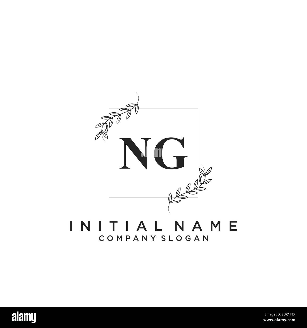 Ng monogram hi-res stock photography and images - Alamy