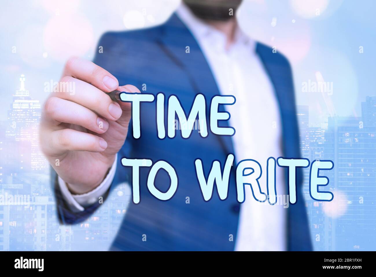 Handwriting text Time To Write. Conceptual photo to record something or ...