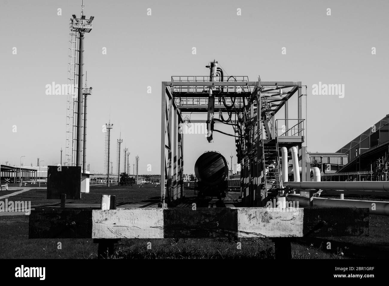 Close up industrial view,A equipment of oil refining,Oil and gas ...