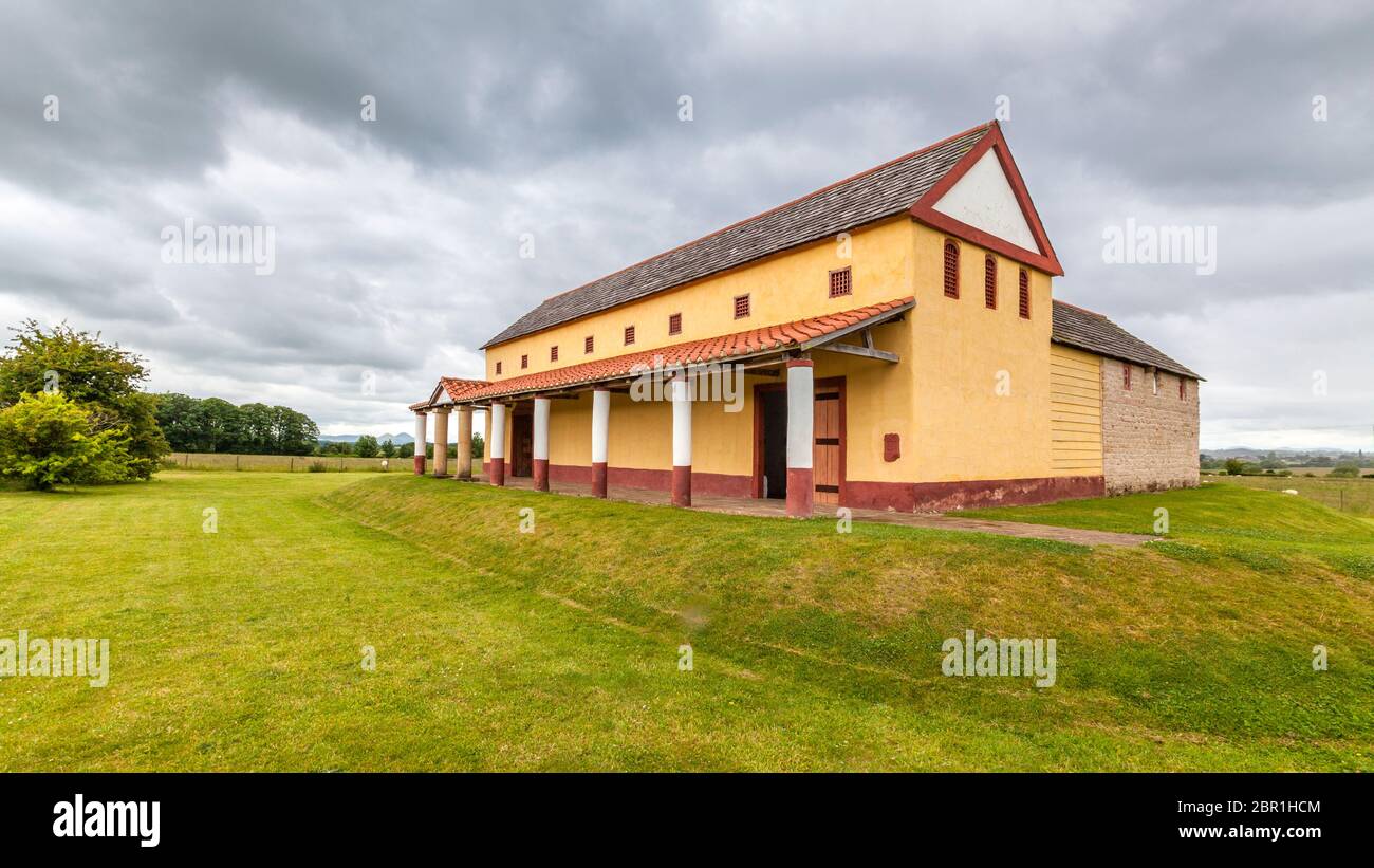 Roman Villa Reconstruction High Resolution Stock Photography and Images ...