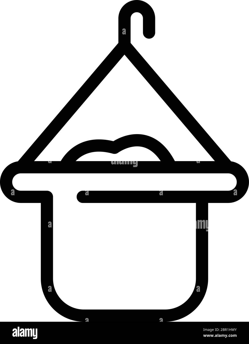 Winter bird feeder Stock Vector Images - Alamy