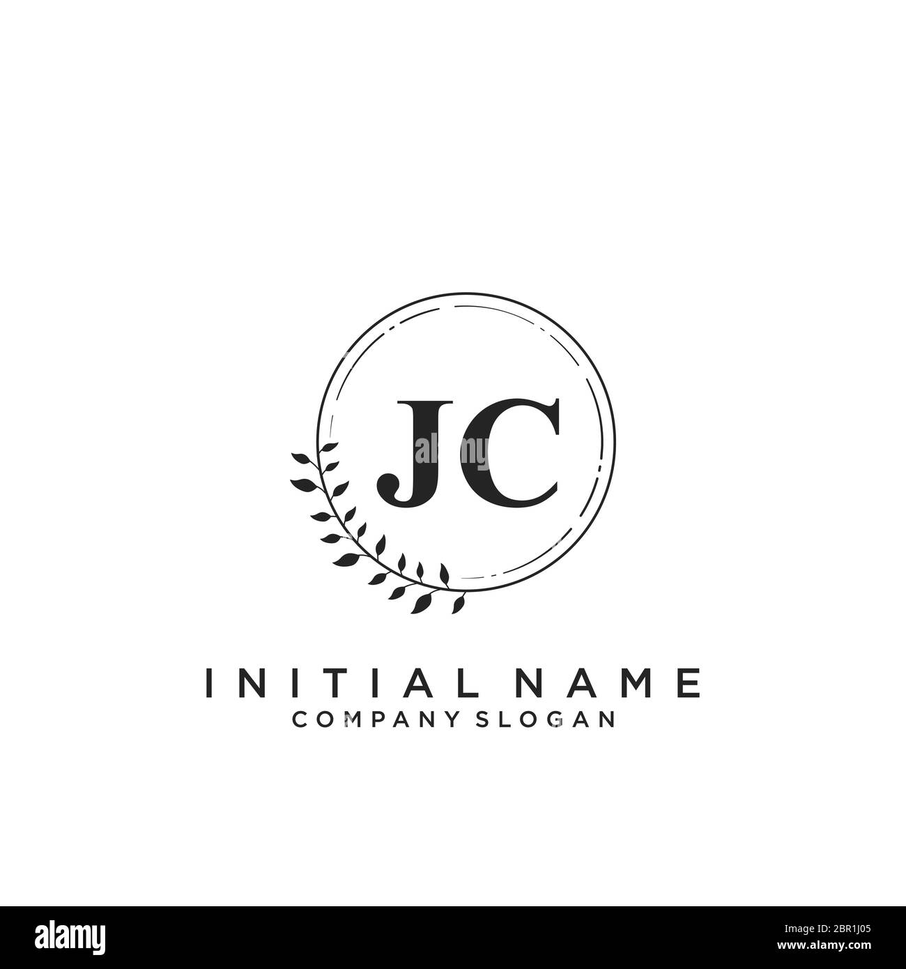 Initial letter jc hi-res stock photography and images - Alamy