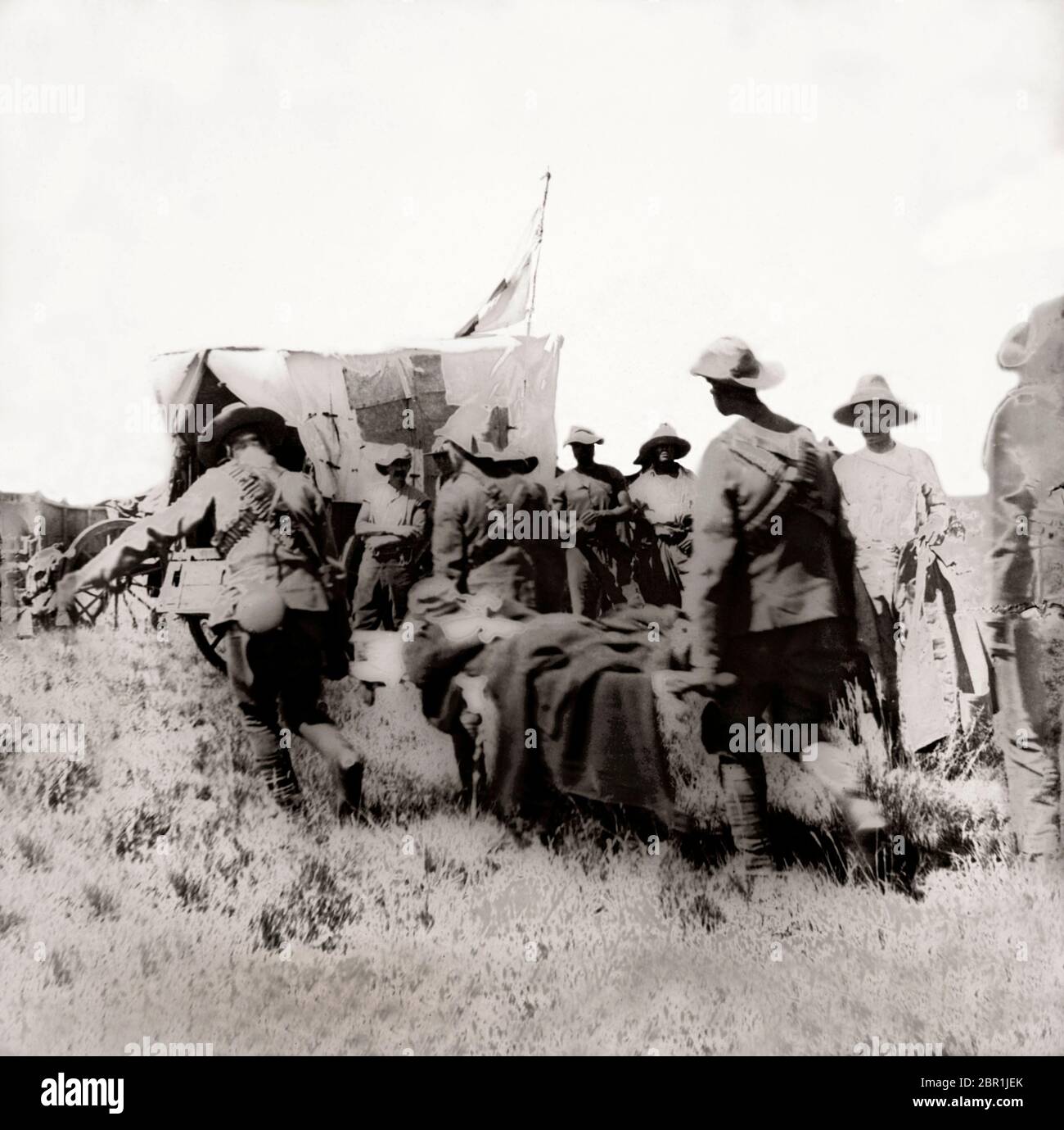 Boer War, Southern Africa conflict circa 1900 between British ...