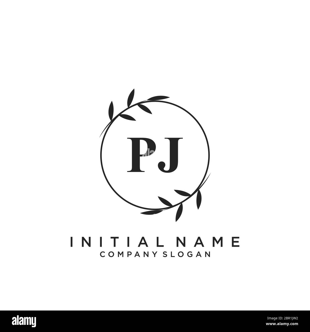 Letter pj vector vectors Stock Vector Images - Alamy