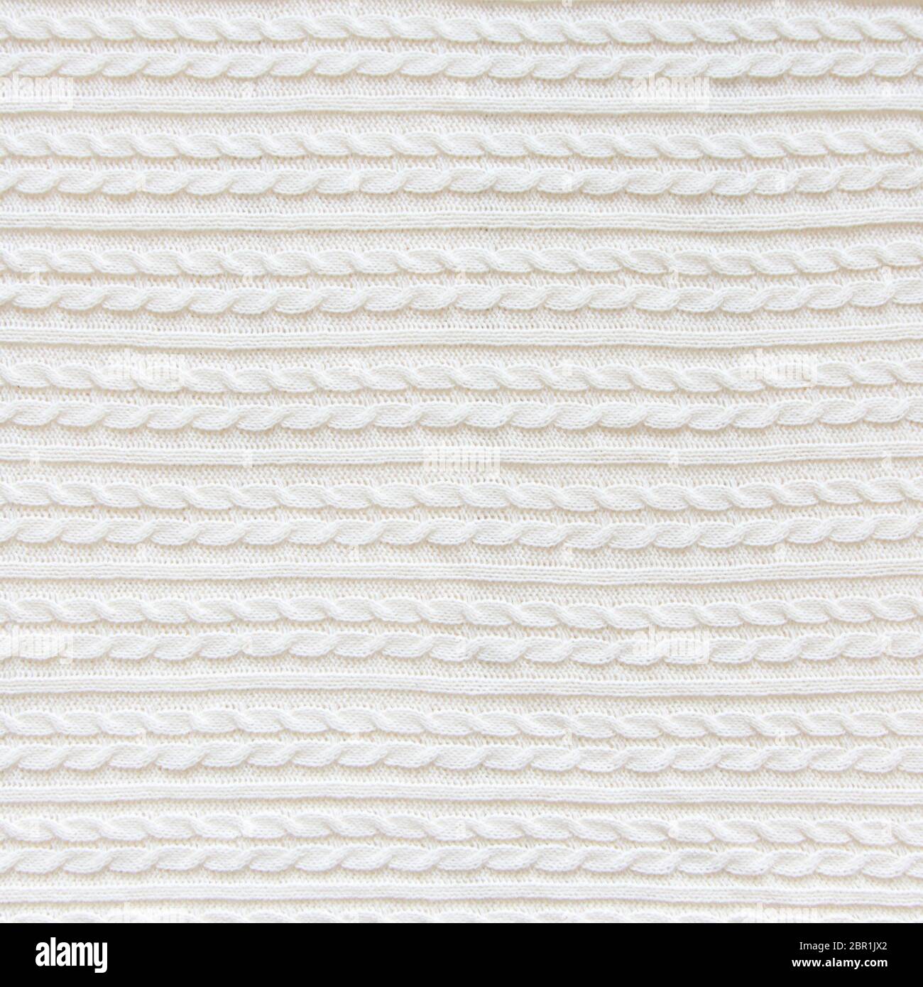 knitted fabric of white color Stock Photo - Alamy