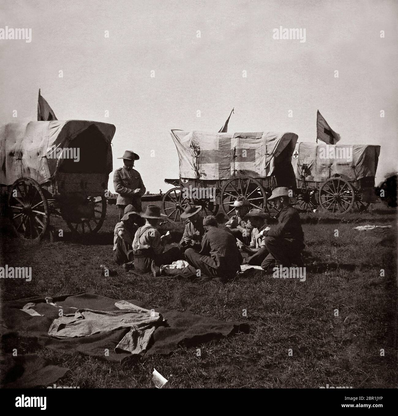 Boer War, Southern Africa conflict circa 1900 between British ...