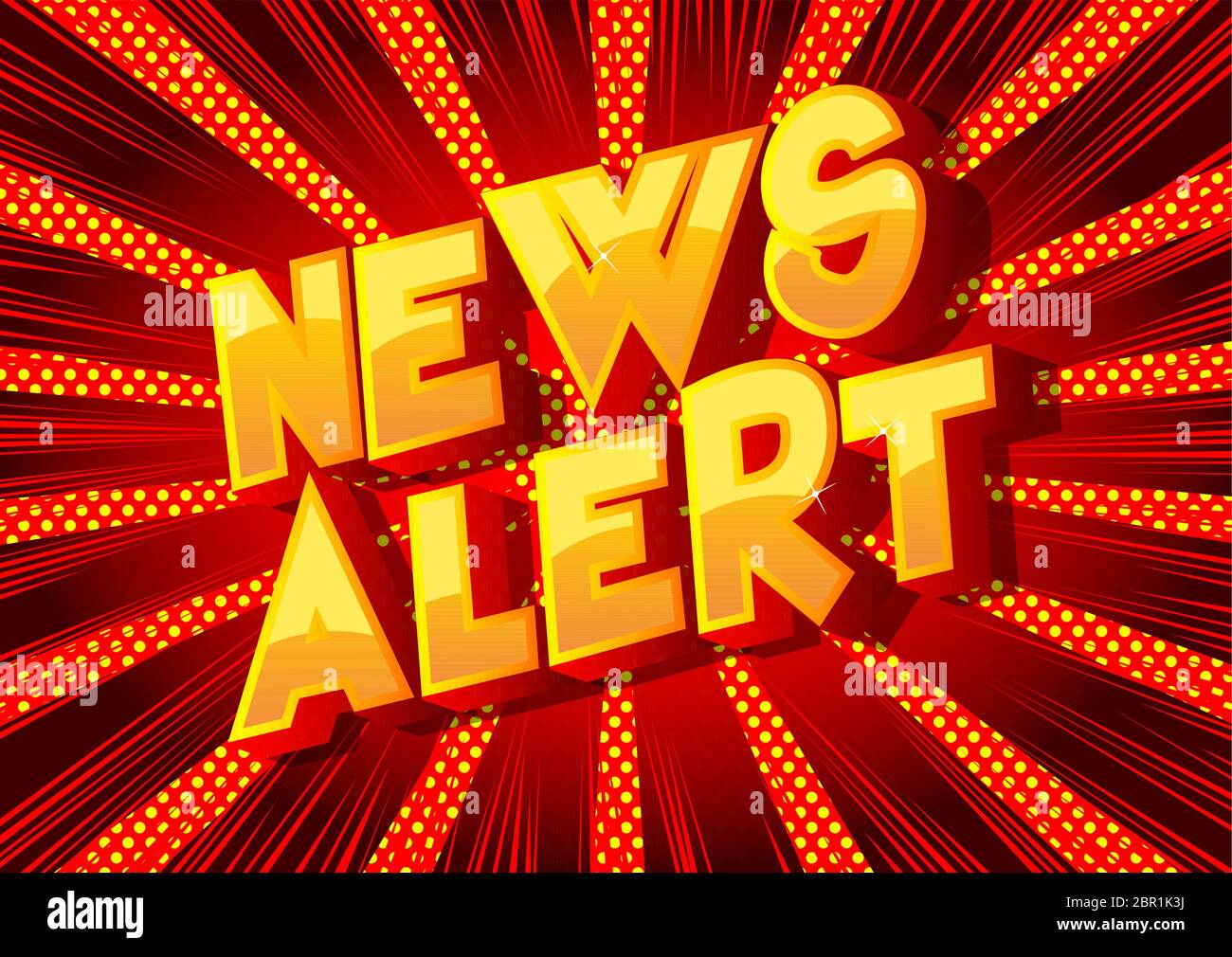 News alert word Stock Vector Images - Alamy