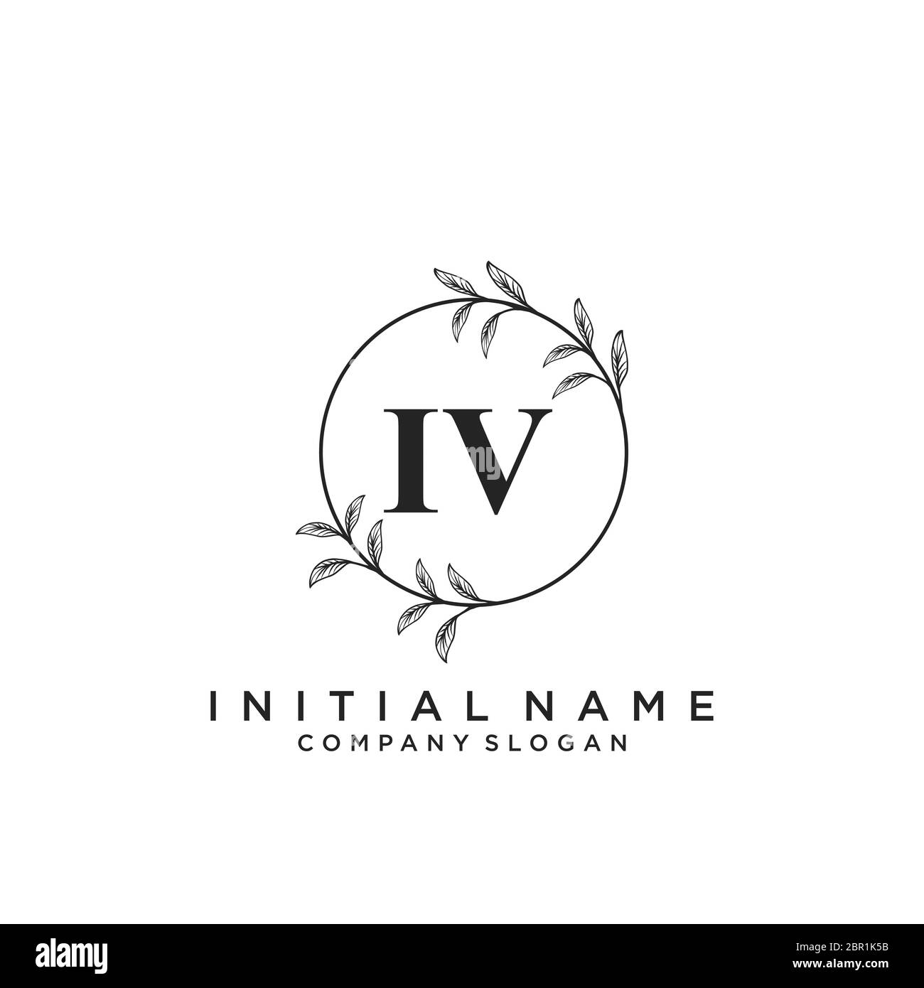 Initial letter as vector vectors Stock Vector Images - Alamy