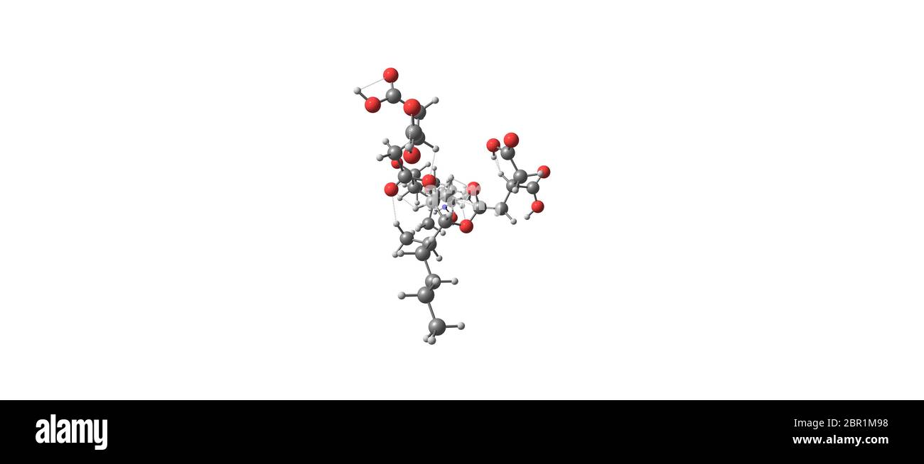 The fumonisins are a group of mycotoxins derived from Fusarium. 3D ...