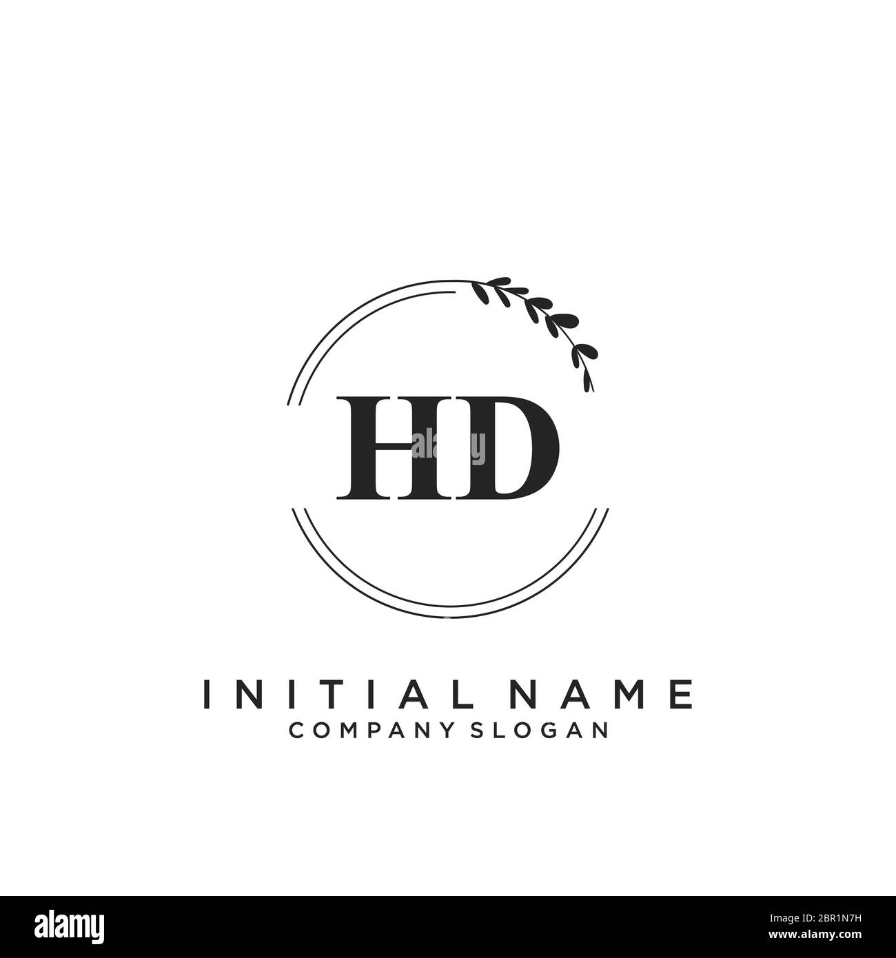 Initial letter hd hi-res stock photography and images - Alamy
