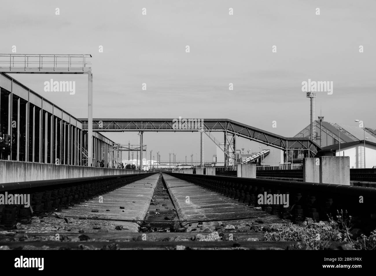Heavy rail route Black and White Stock Photos & Images - Alamy