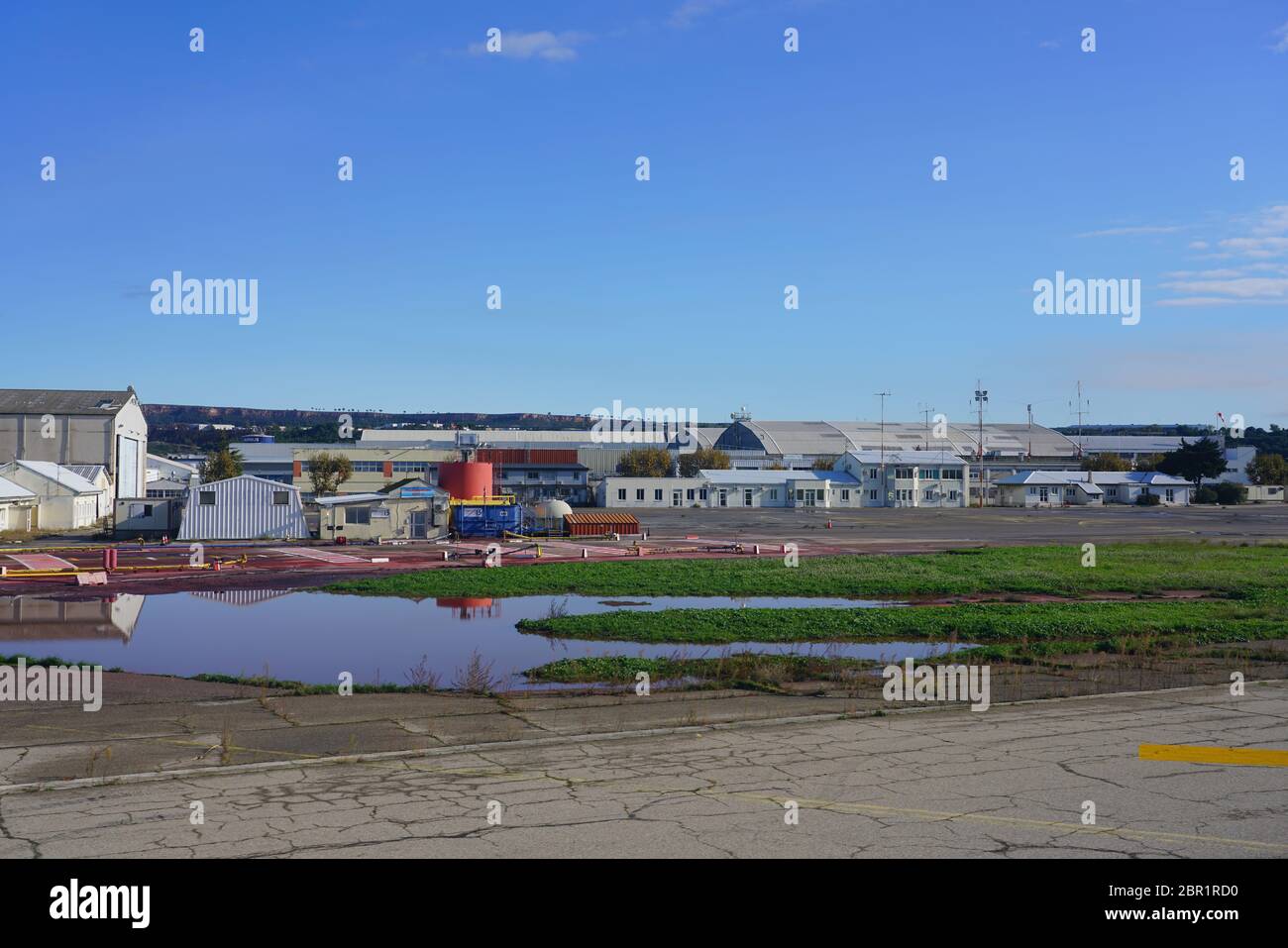 MARSEILLE, FRANCE -16 NOV 2019- View of Airbus manufacturing facilities ...