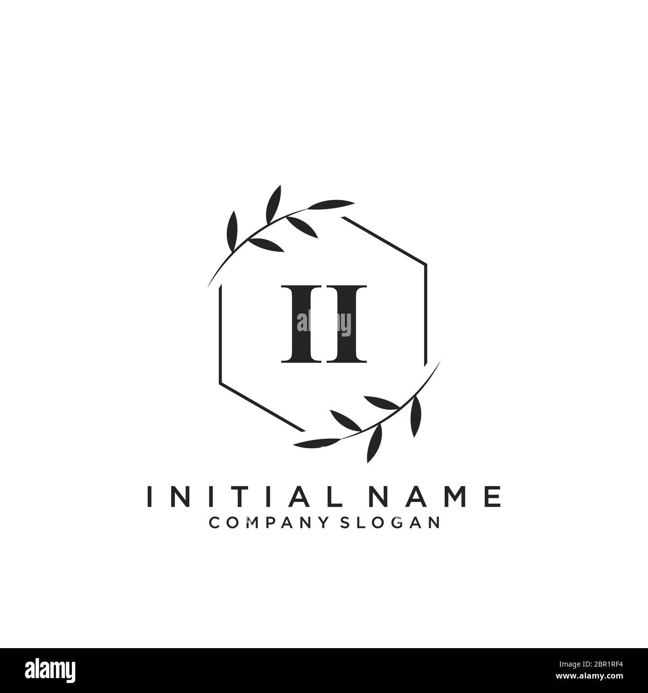 Letter ii vector vectors hi-res stock photography and images - Alamy