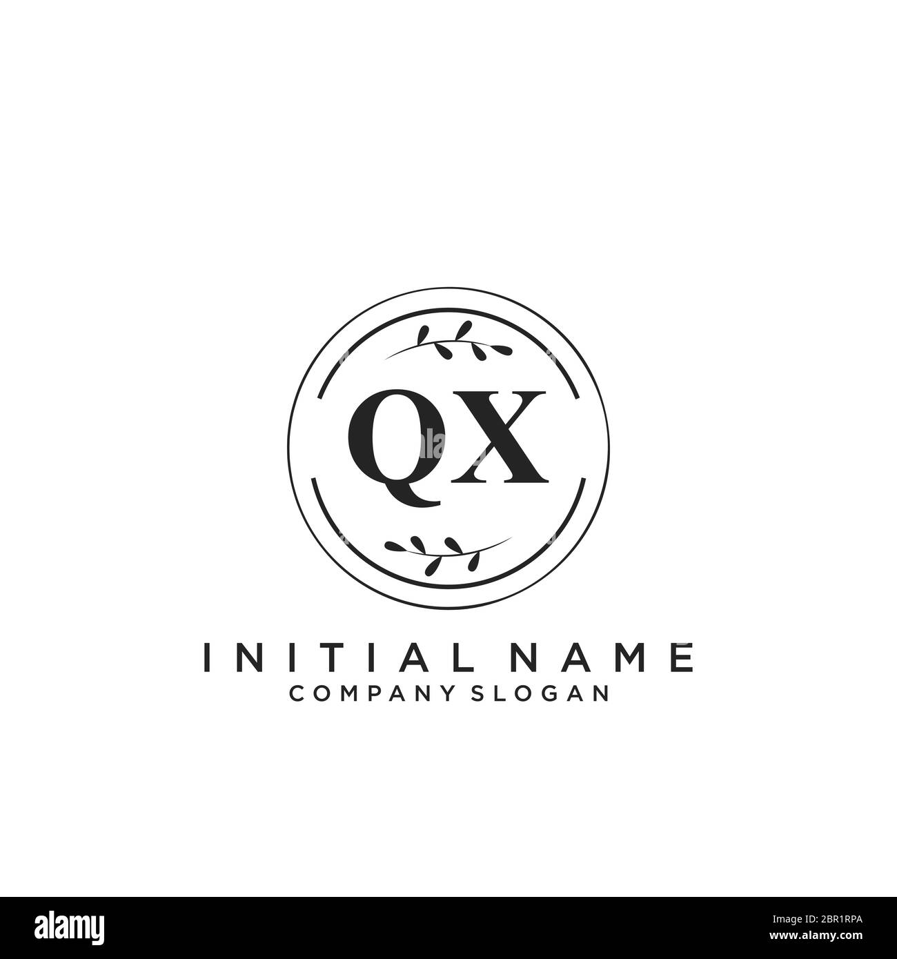 Qx letter Stock Vector Images - Alamy