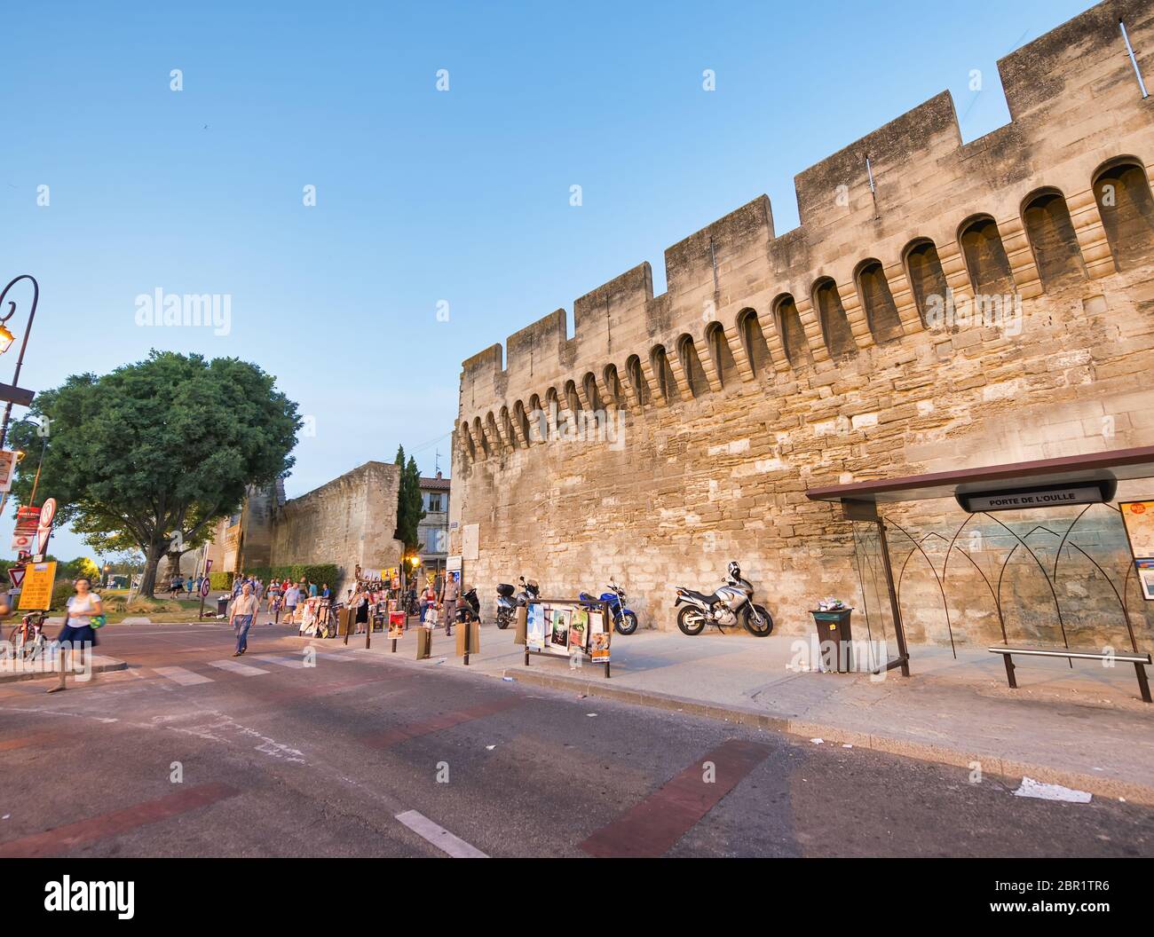 Avignon france panoramic view hi-res stock photography and images - Alamy