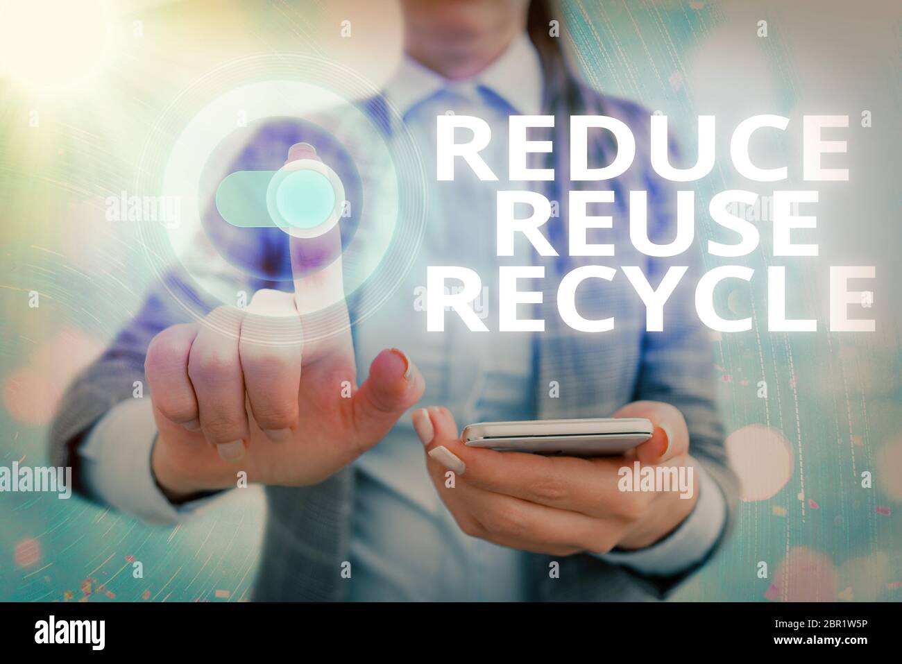 Word writing text Reduce Reuse Recycle. Business photo showcasing ...