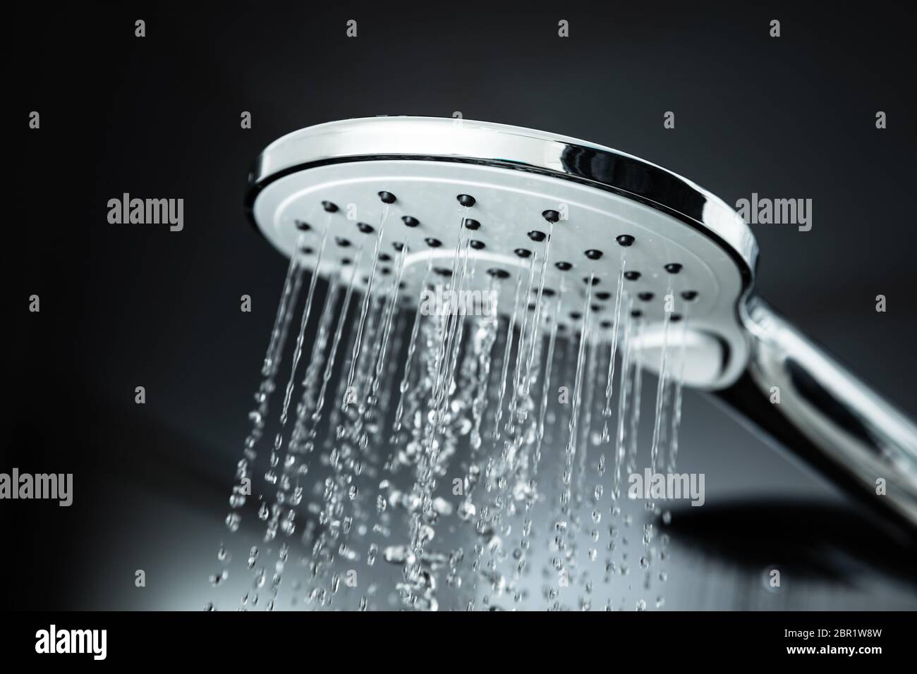 Modern shower head splashing water hi-res stock photography and images ...