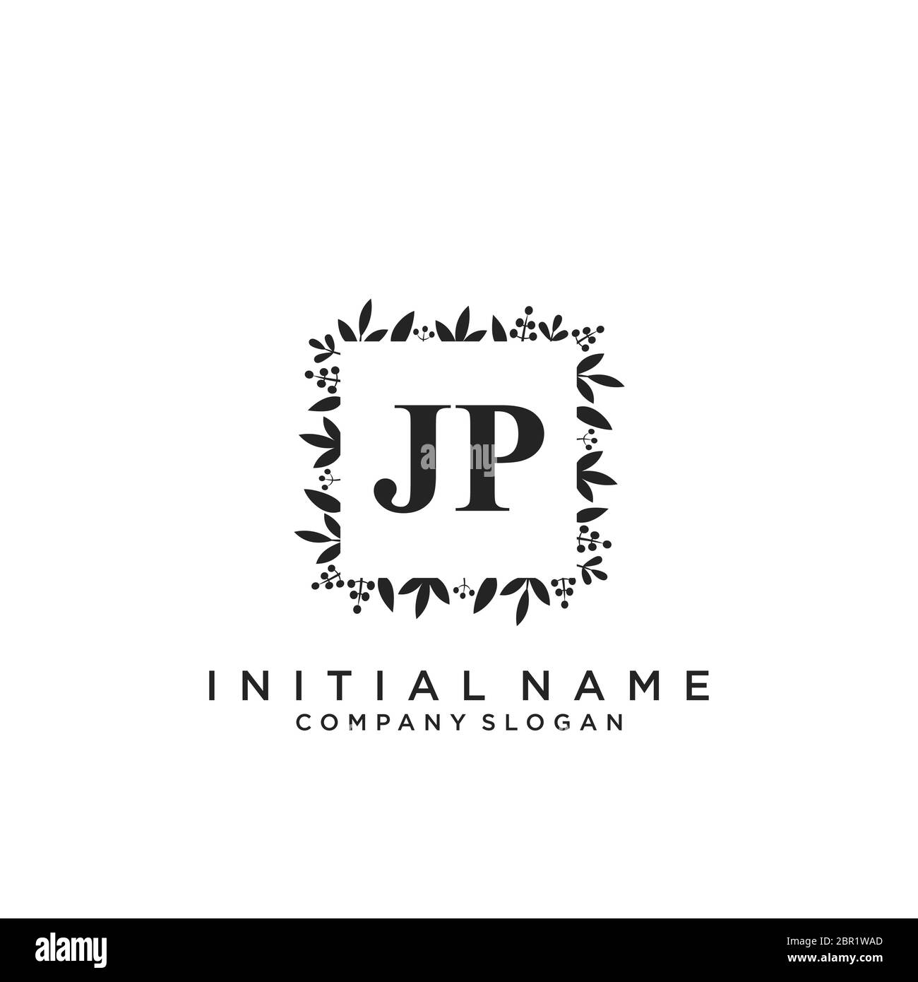 Jp Monogram High Resolution Stock Photography and Images - Alamy