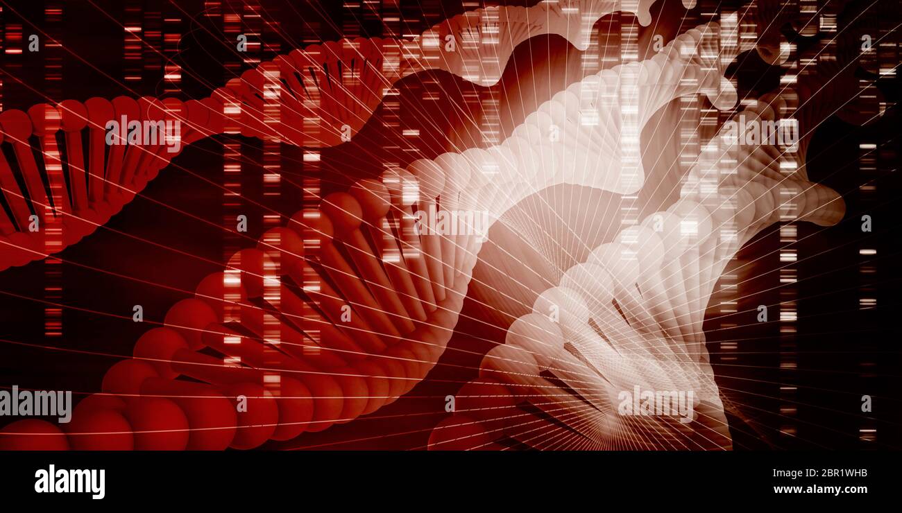 Genetic Code Sequence of DNA Protein Art Stock Photo - Alamy