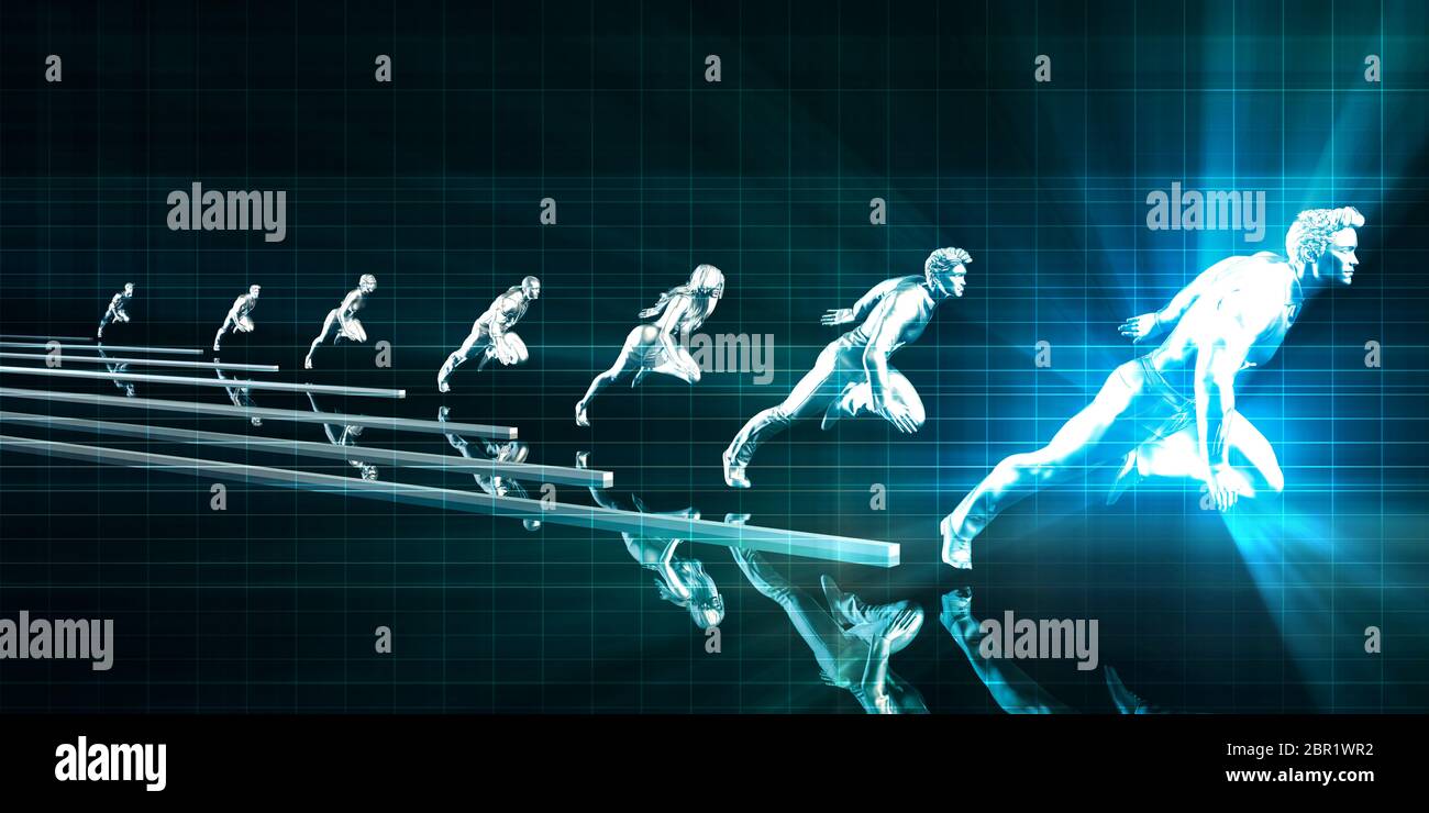 Leadership Concept with Businessman Leading the Way Stock Photo - Alamy